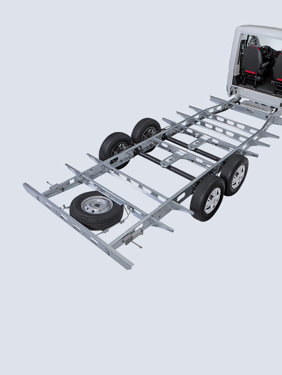 Motorized Hot-dip Galvanized Vehicle Chassis | DexKo